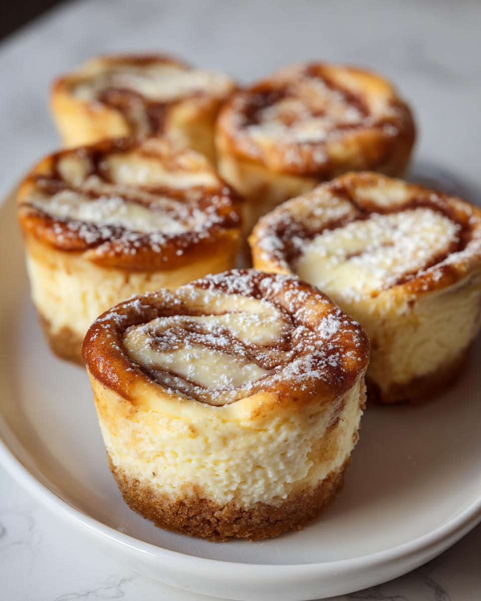 Mini Cinnamon Roll Cheesecakes: 7 Joyful Bites Await