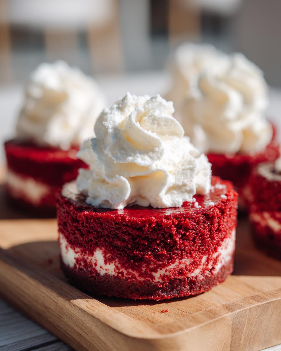 Mini Red Velvet Cheesecakes: 7 Heavenly Bites to Savor