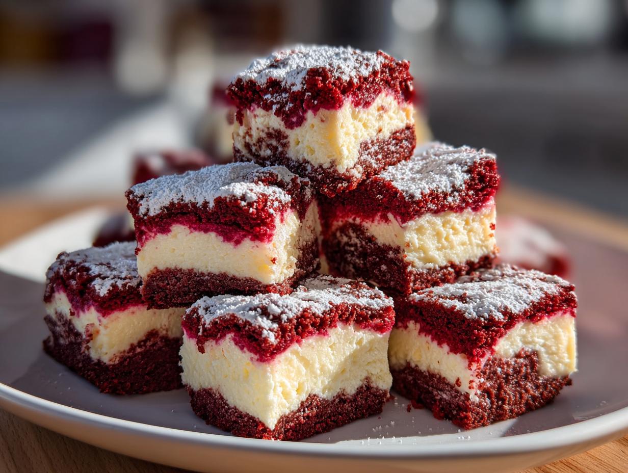 Red Velvet Cheesecake Bites: 10 Irresistible Sweet Bliss